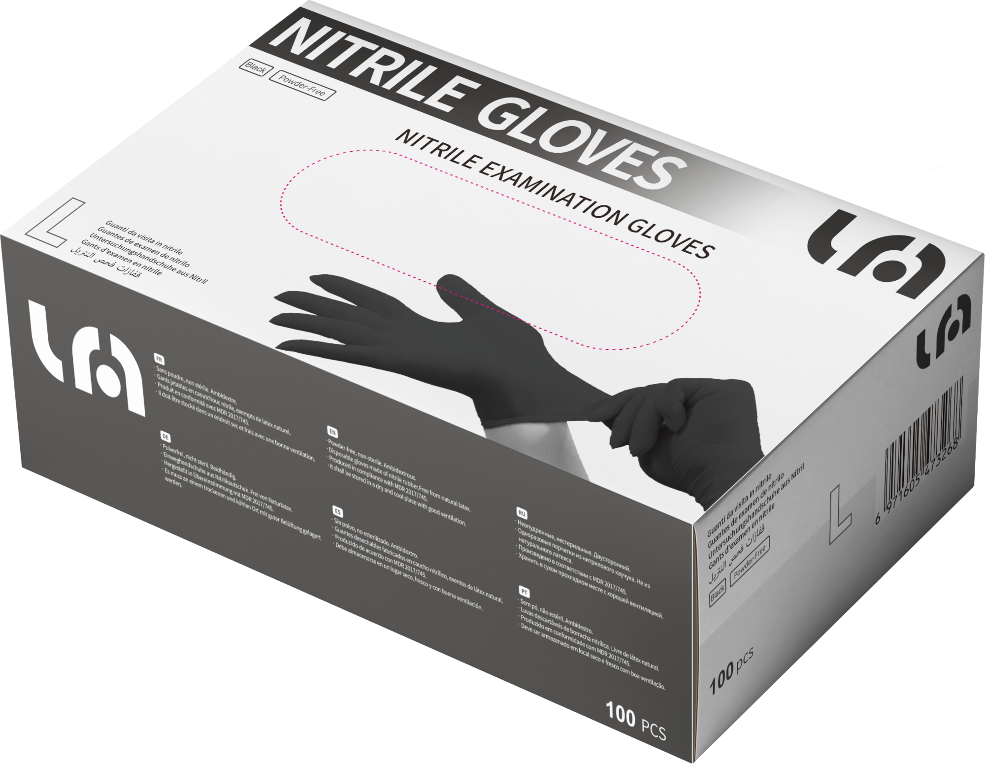 Nitril Handschuhe Gr. – M - Papier Express